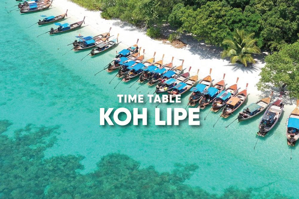 Koh Lipe Schedule Latest Updates 2025